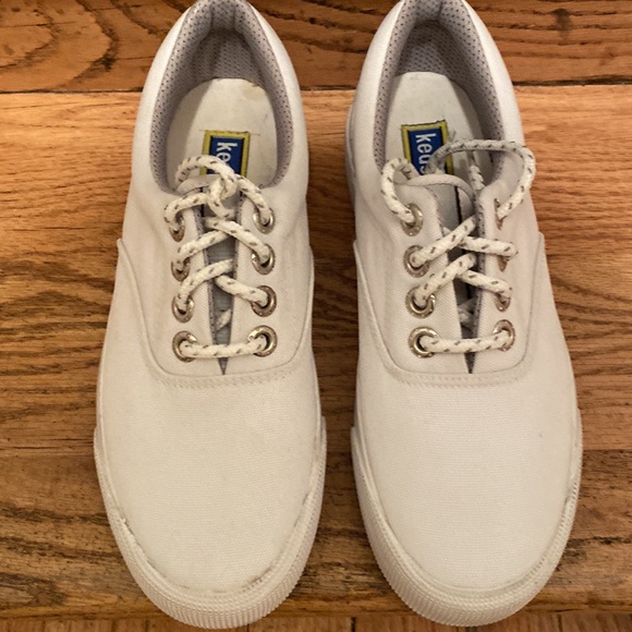 Keds | Shoes | Brand New Retro Look White Keds | Poshmark